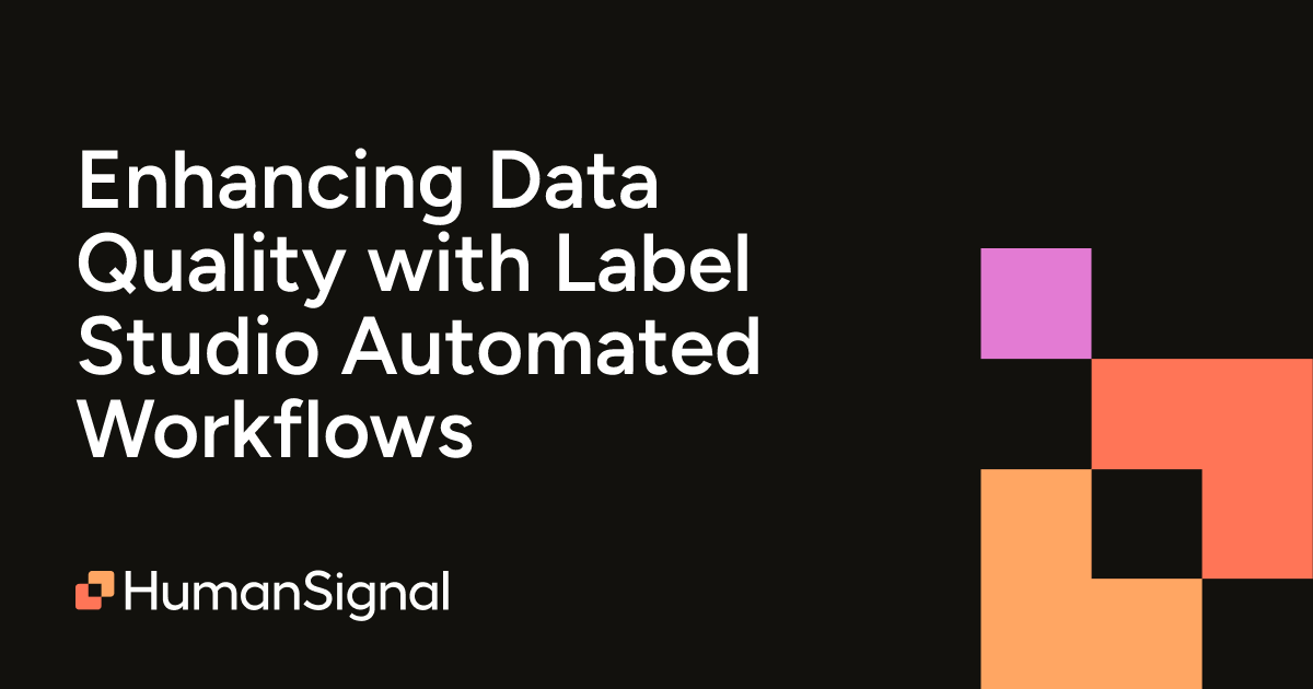 Enhancing Data Quality with Label Studio Automated Workflows | HumanSignal
