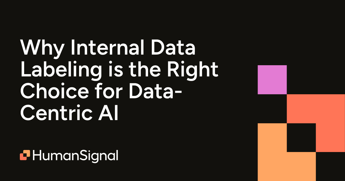 Why Internal Data Labeling is the Right Choice for Data-Centric AI ...